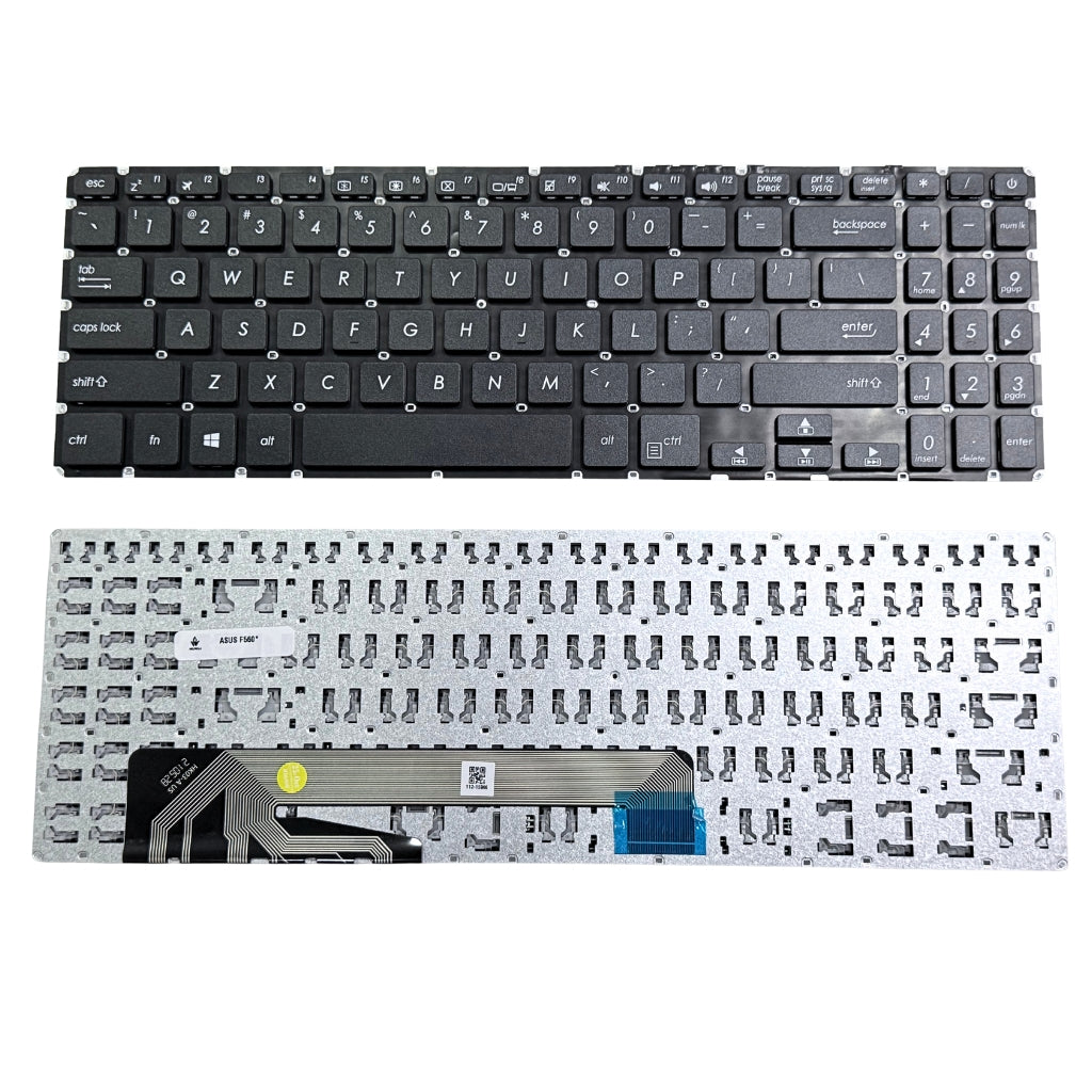 keyboard asus vivobook f560 f560u series black without backlight – Mungu