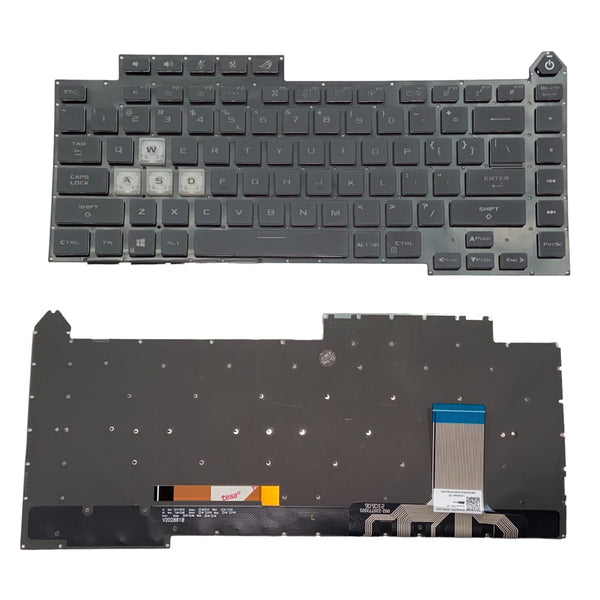 premium keyboard for asus rog strix g15 g513 with backlight us layout ...