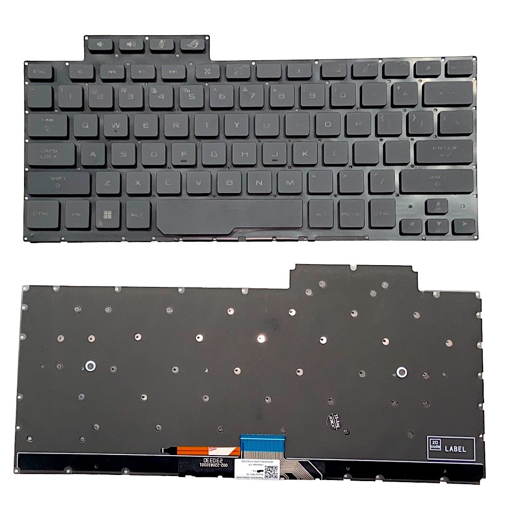 premium keyboard for asus rog zephyrus g14 ga401 with backlight us ...