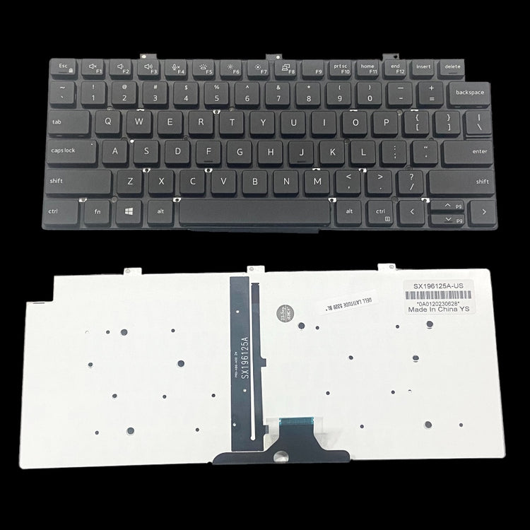 keyboard for dell latitude 5320 7310 7320 with backlight us layout – Mungu