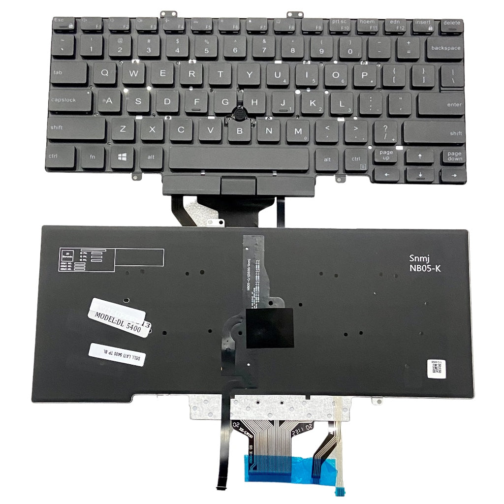 original keyboard for dell latitude 5400 with track ball with backlight ...