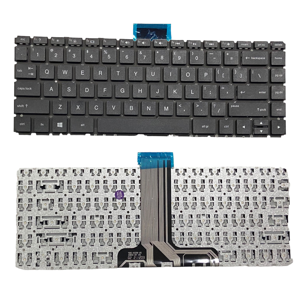 keyboard for hp pavilion x360 13-s series keyboard without backlight ...