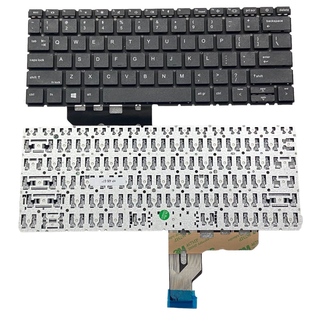 keyboard for hp probook 435 g7 g8 black without backlight – Mungu