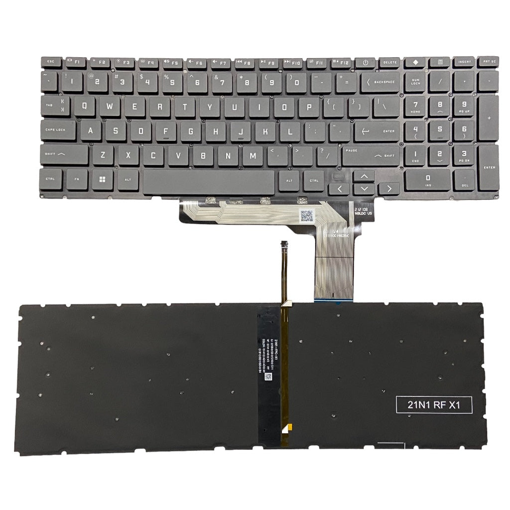 original keyboard for hp victus 15-fa 15-e with backlight us layout – Mungu