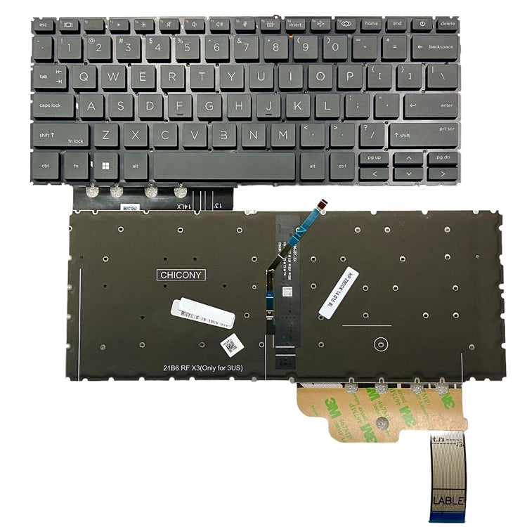 original keyboard for hp zbook 14 g9 g10 with backlight us layout – Mungu