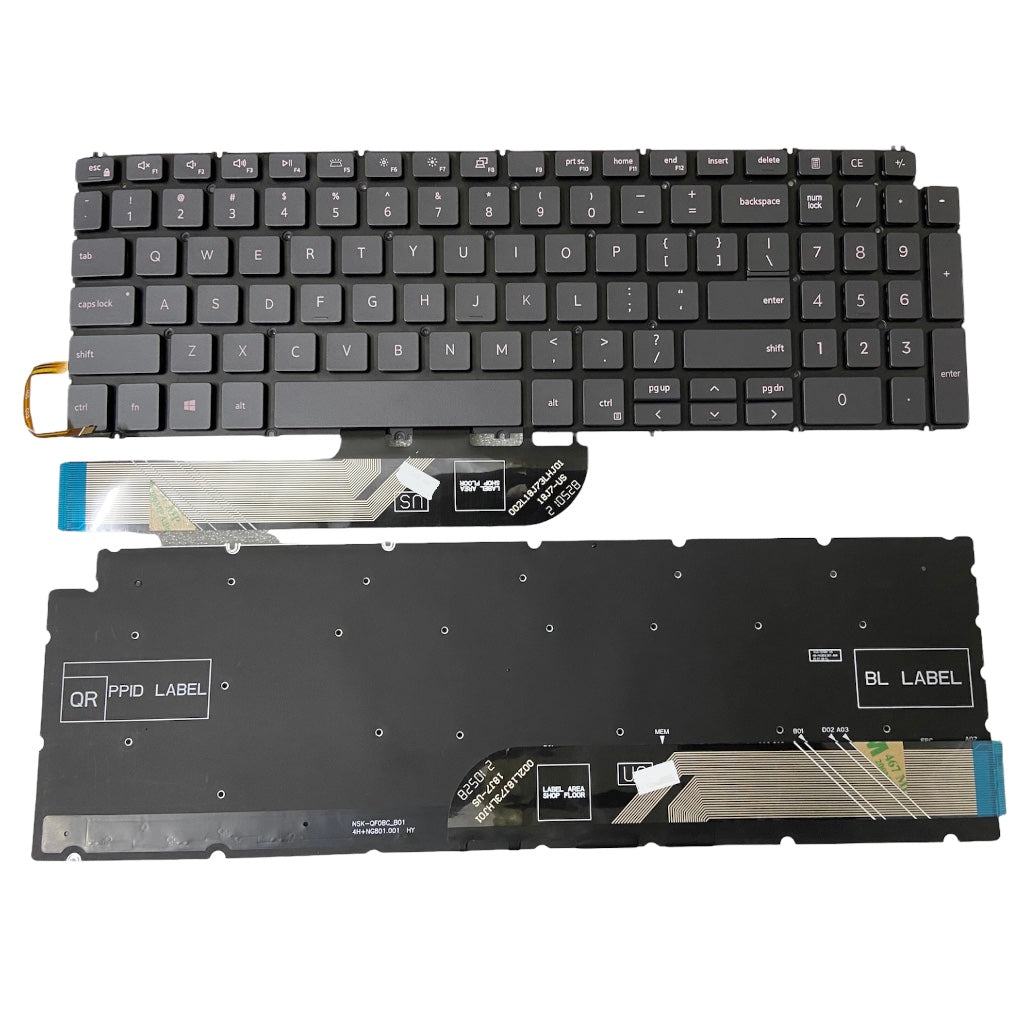 dell inspiron 5593 5590 7790 backlight original keyboard premium ...